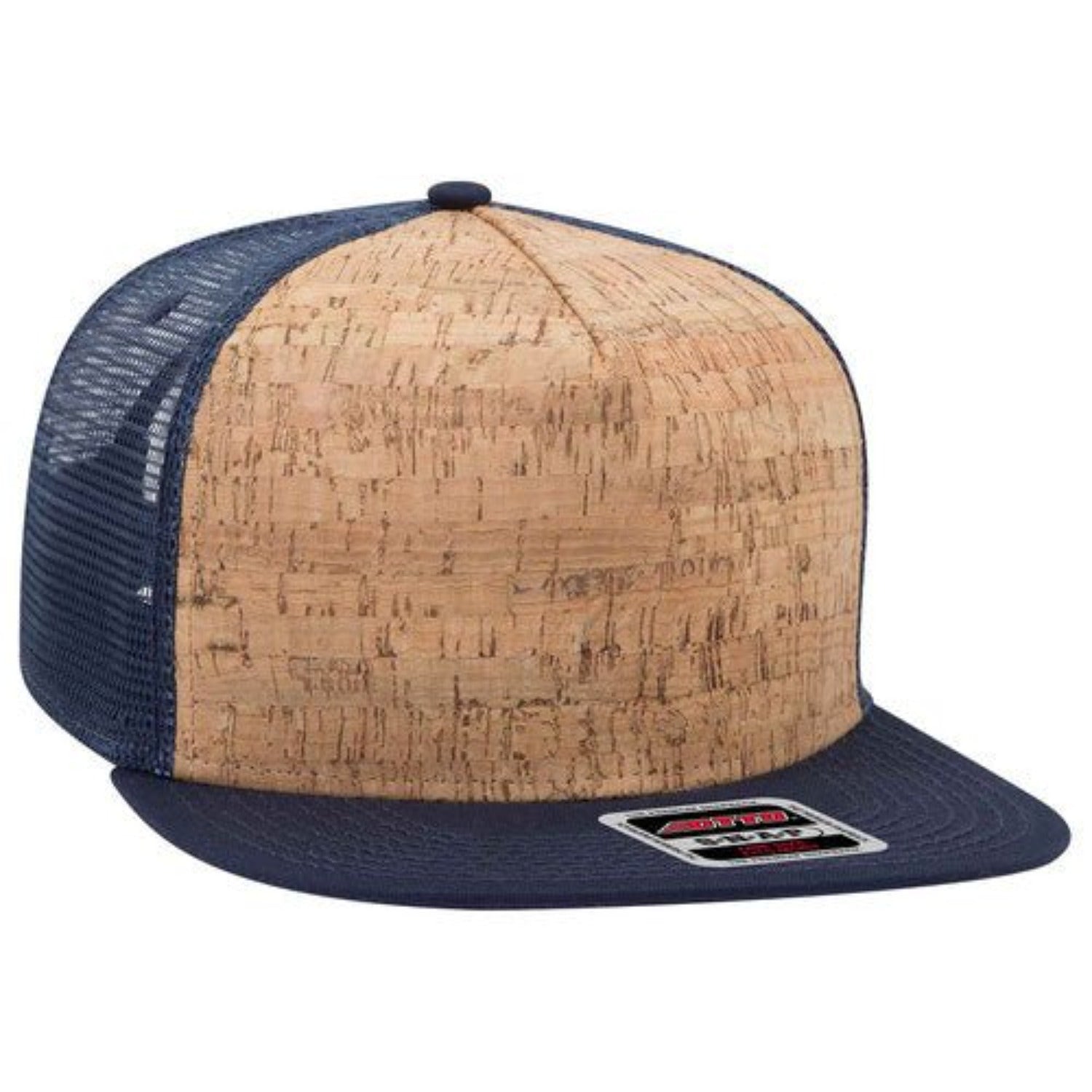 OTTO - 5 Panel Mid Profile Mesh Back Trucker Snapback Hat – The Luua ...